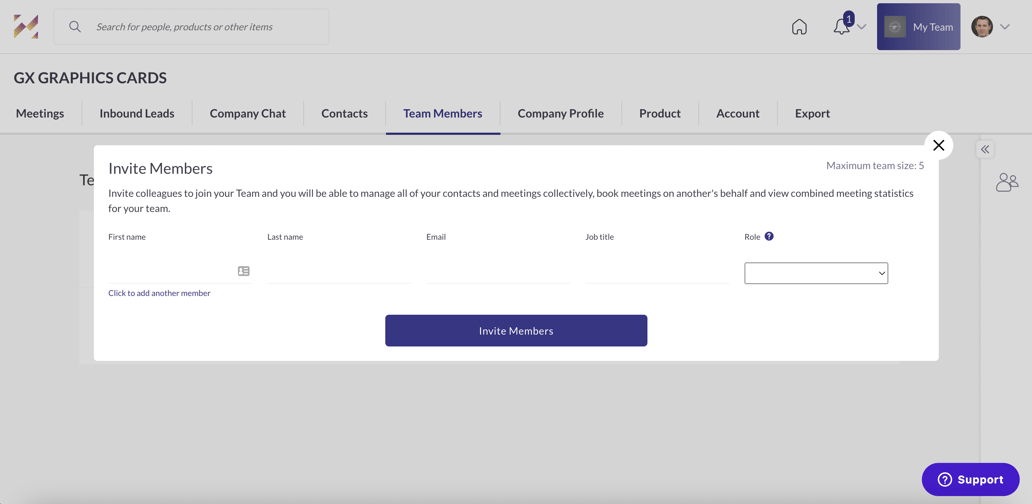 How to Create and Manage 'My Team'