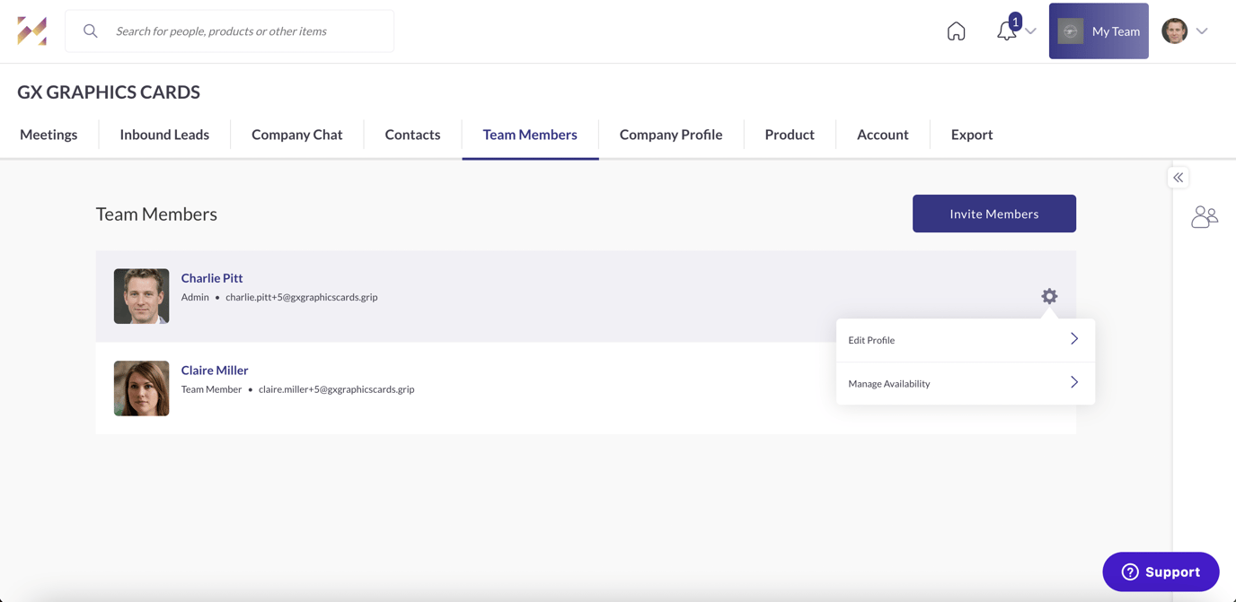 How to Create and Manage 'My Team'