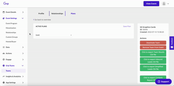 Setting Up Grip Teams within the Grip Dashboard