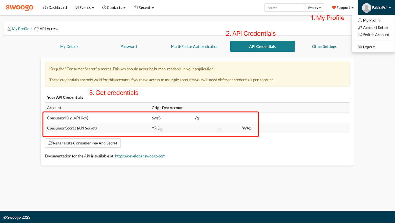 Integrations with Swoogo