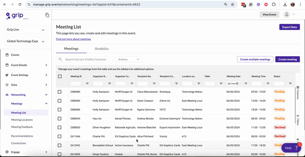 How to Configure Meeting Settings and Locations for an Event on the ...