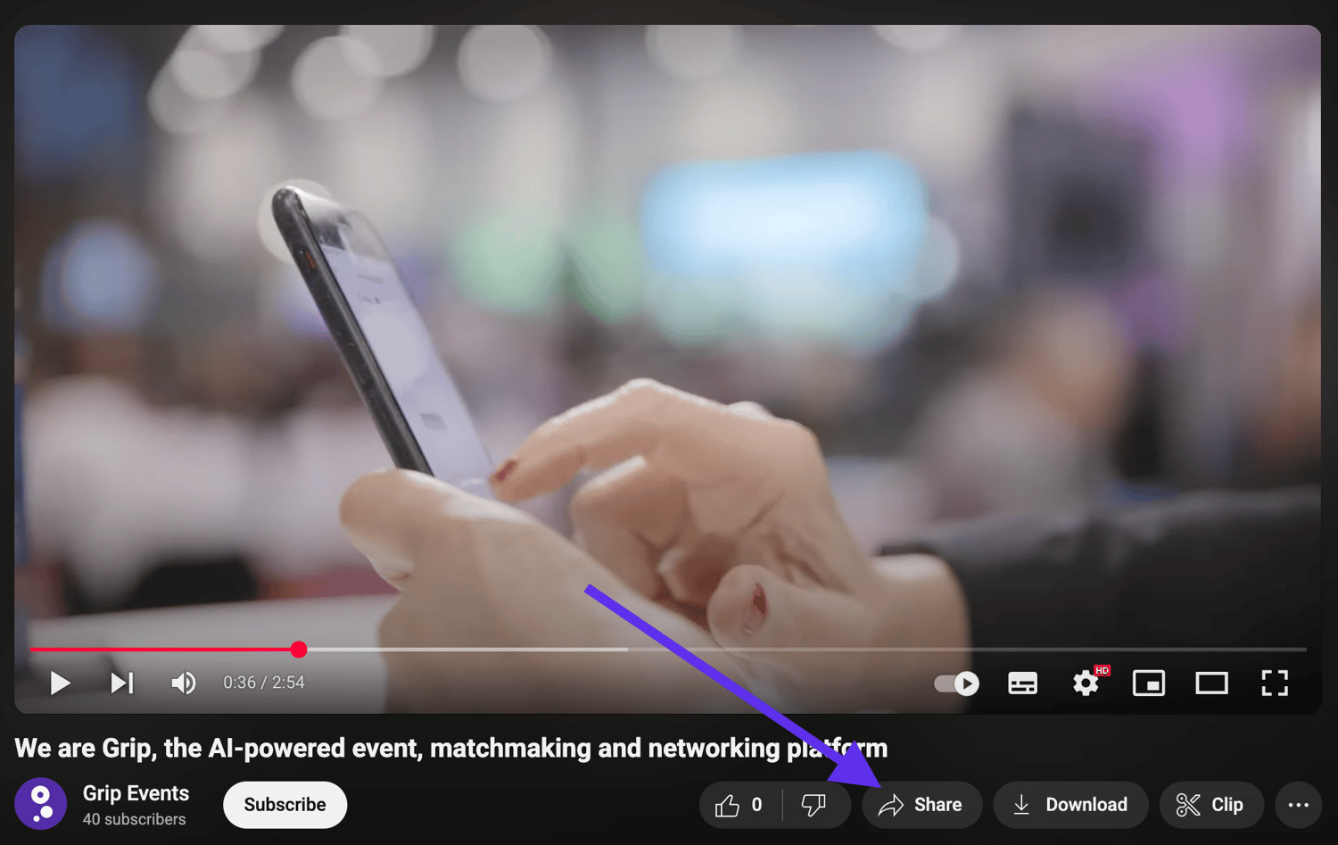 How to embed a YouTube or Vimeo video in your profile