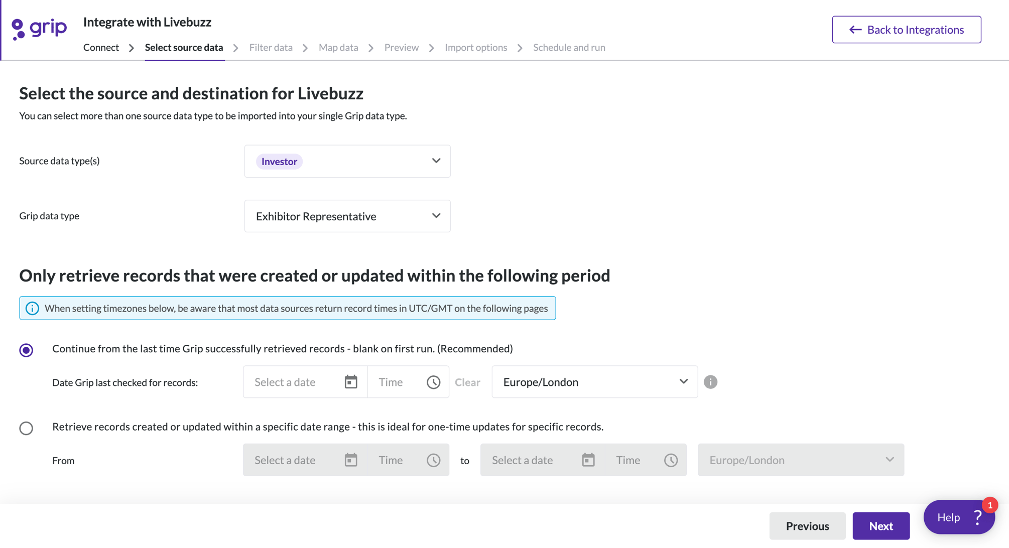 Integrations with LiveBuzz
