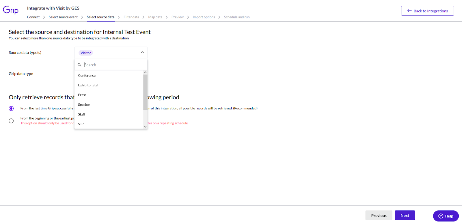 Integrations with Visit by GES