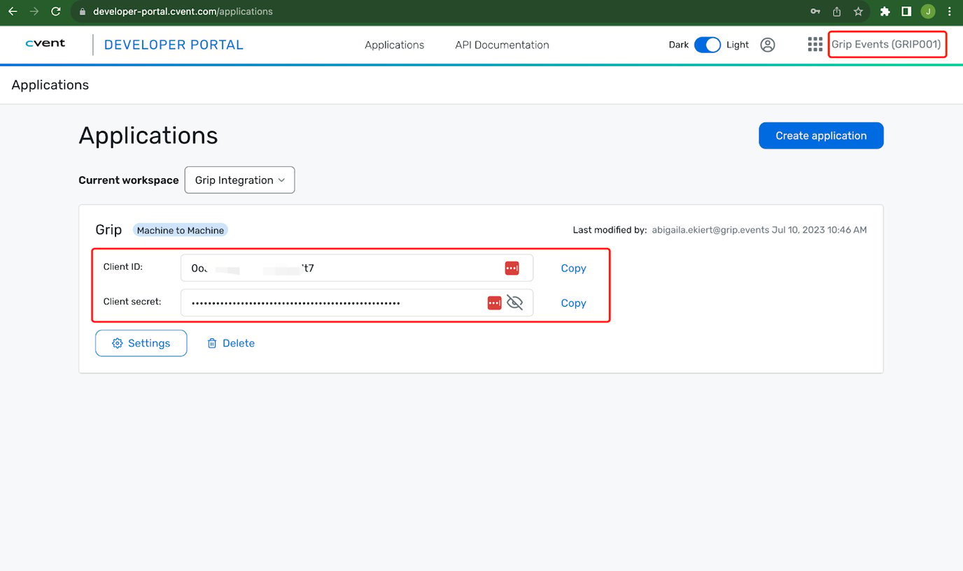 Integrations with Cvent