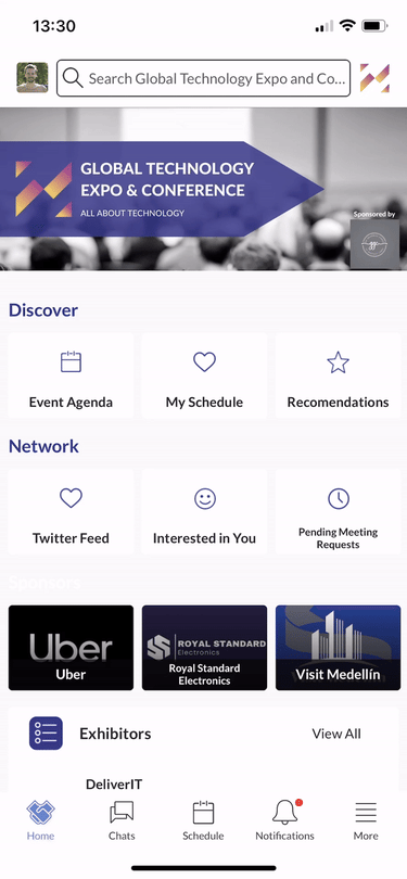 How to scan badges using the mobile app