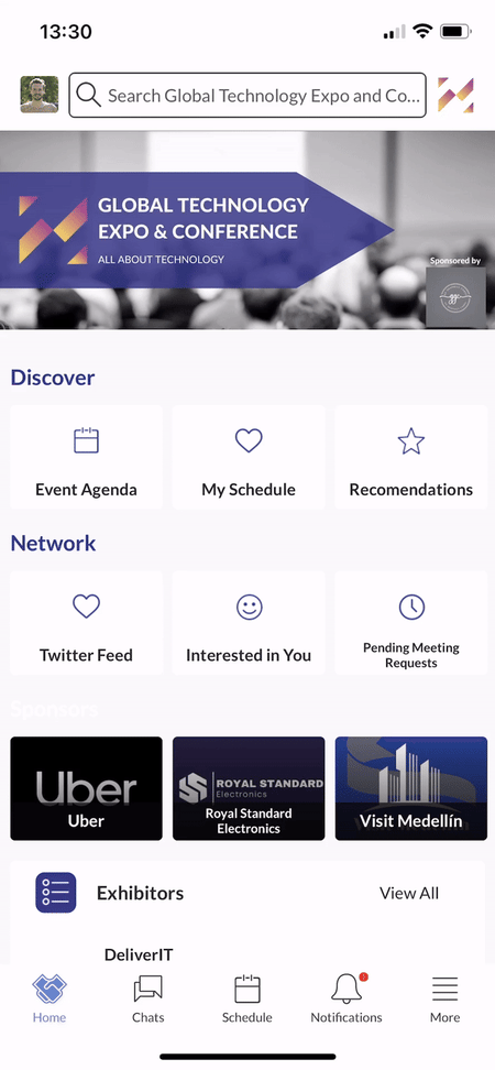 How to scan badges using the mobile app